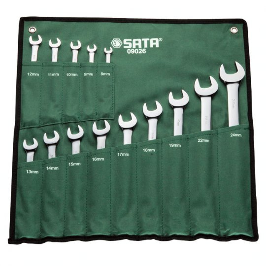 Sata 09026 Metric Combination Wrench Set | TOOLS AND MACHINERY MALAYSIA