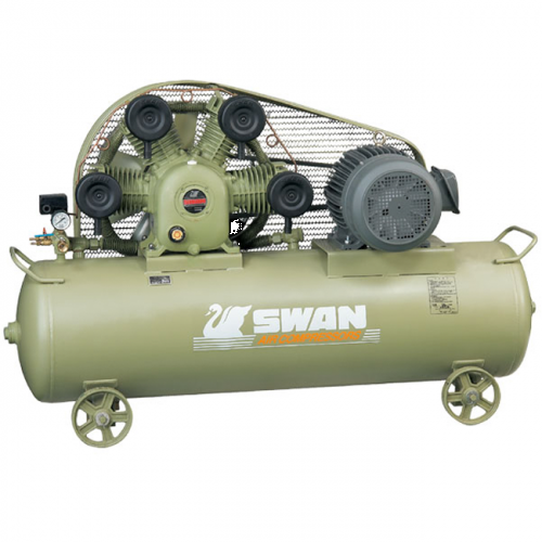 Swan SWP-415 Air Compressor 8Bar, 15HP, 850rpm, 1480L/min, 275kg ...